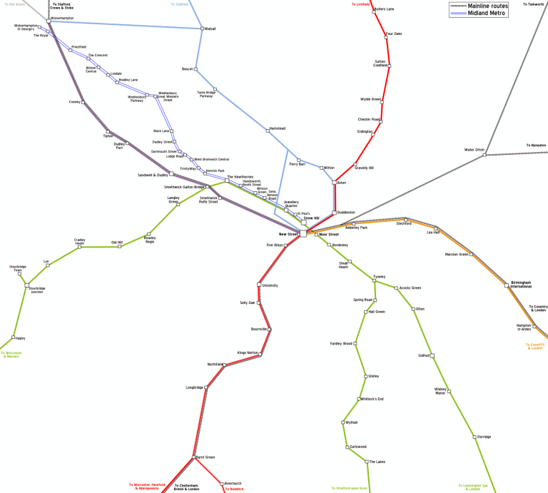 Birmingham Maps: Brochures, Travel Guides, Interactive Map (Free PDFs)