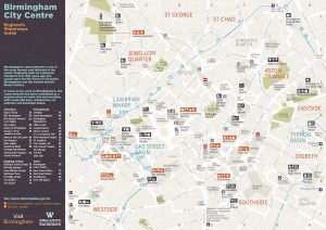 Birmingham Maps: Brochures, Travel Guides, Interactive Map (Free PDFs)