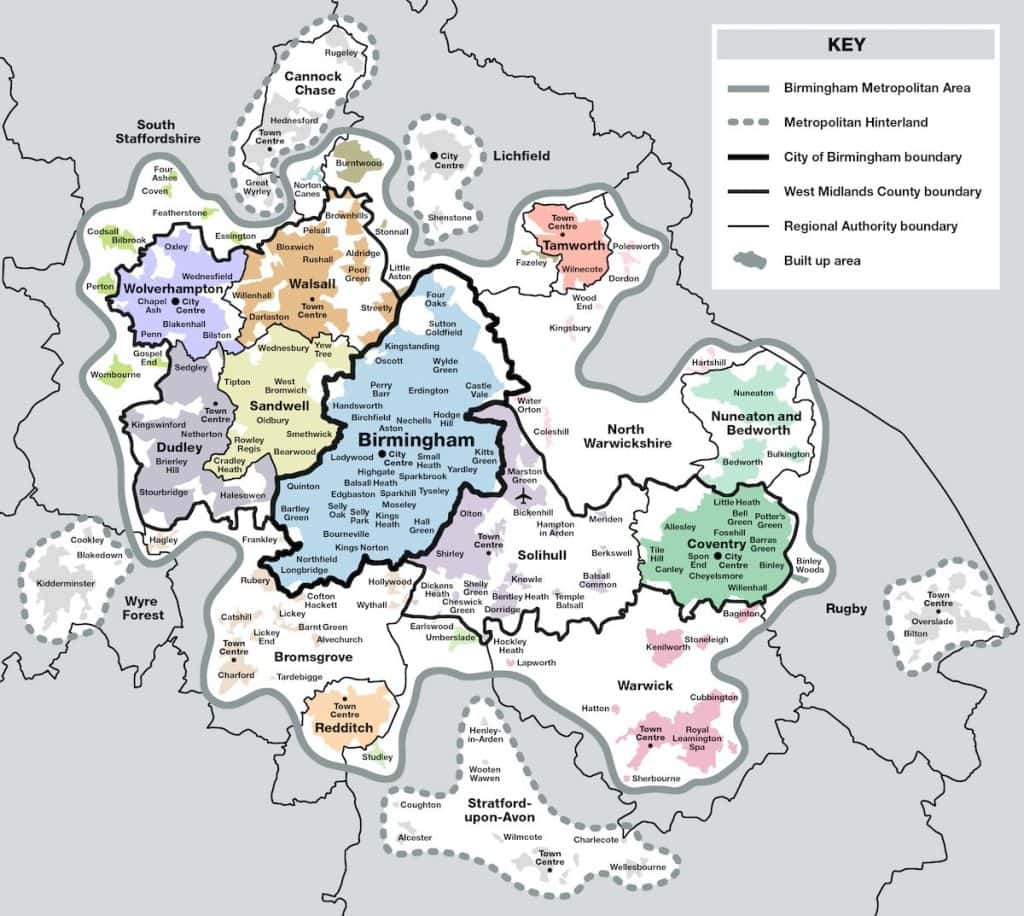 West Midlands Maps: Interactive Guides, Best Routes & Hidden Gems (Free ...
