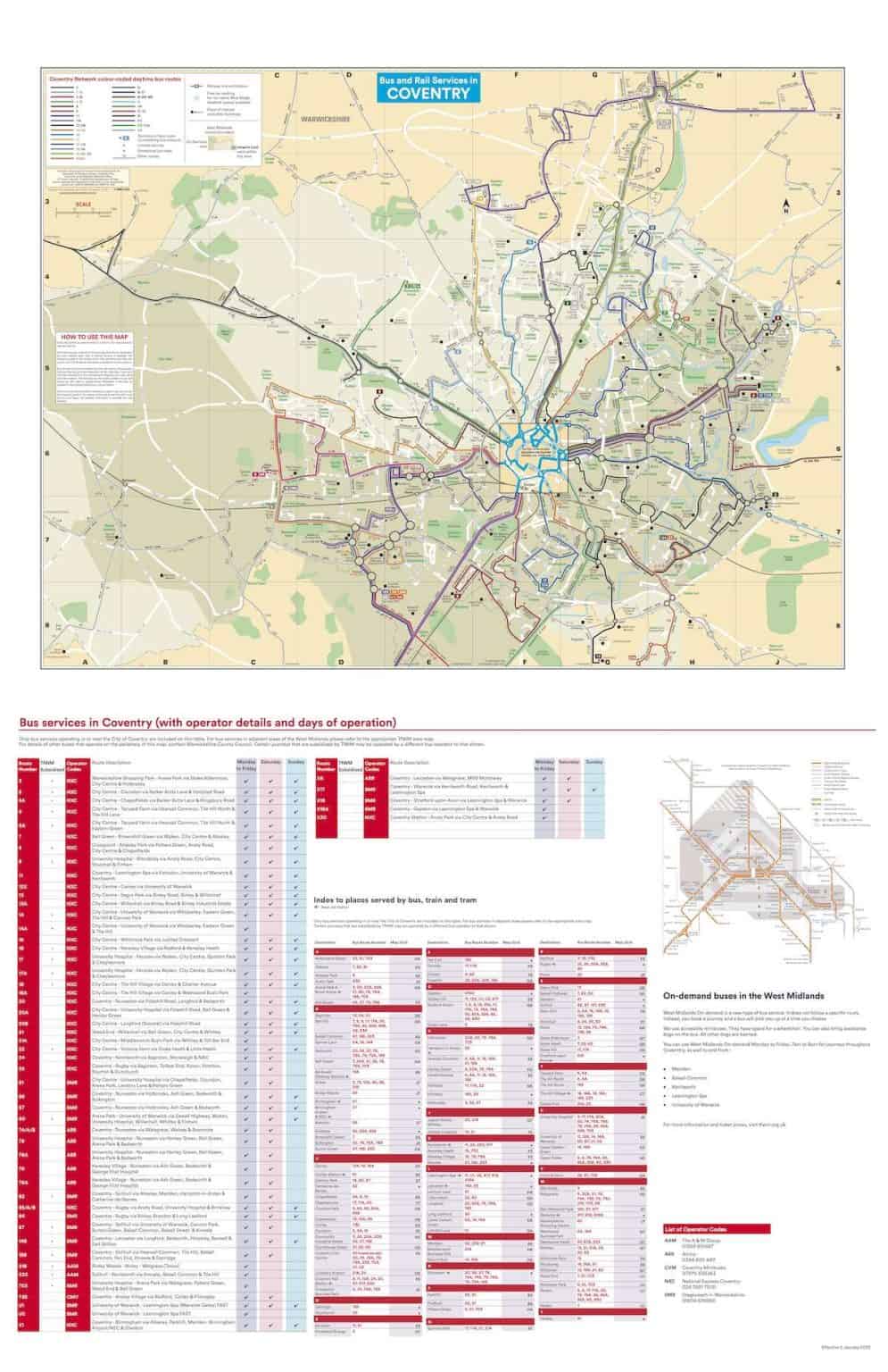 FREE Printable Coventry Maps & Tourist Guide PDFs 2025 - Download & Print