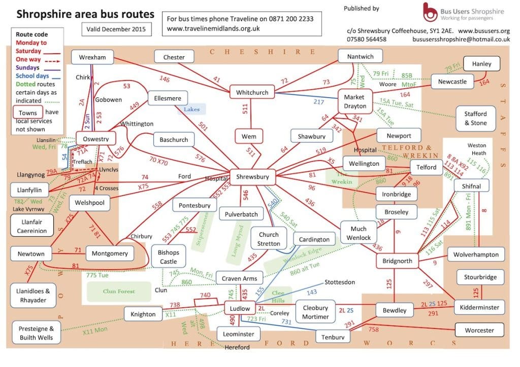Shropshire Maps Guide: Walking Routes, Interactive Maps & Attractions ...
