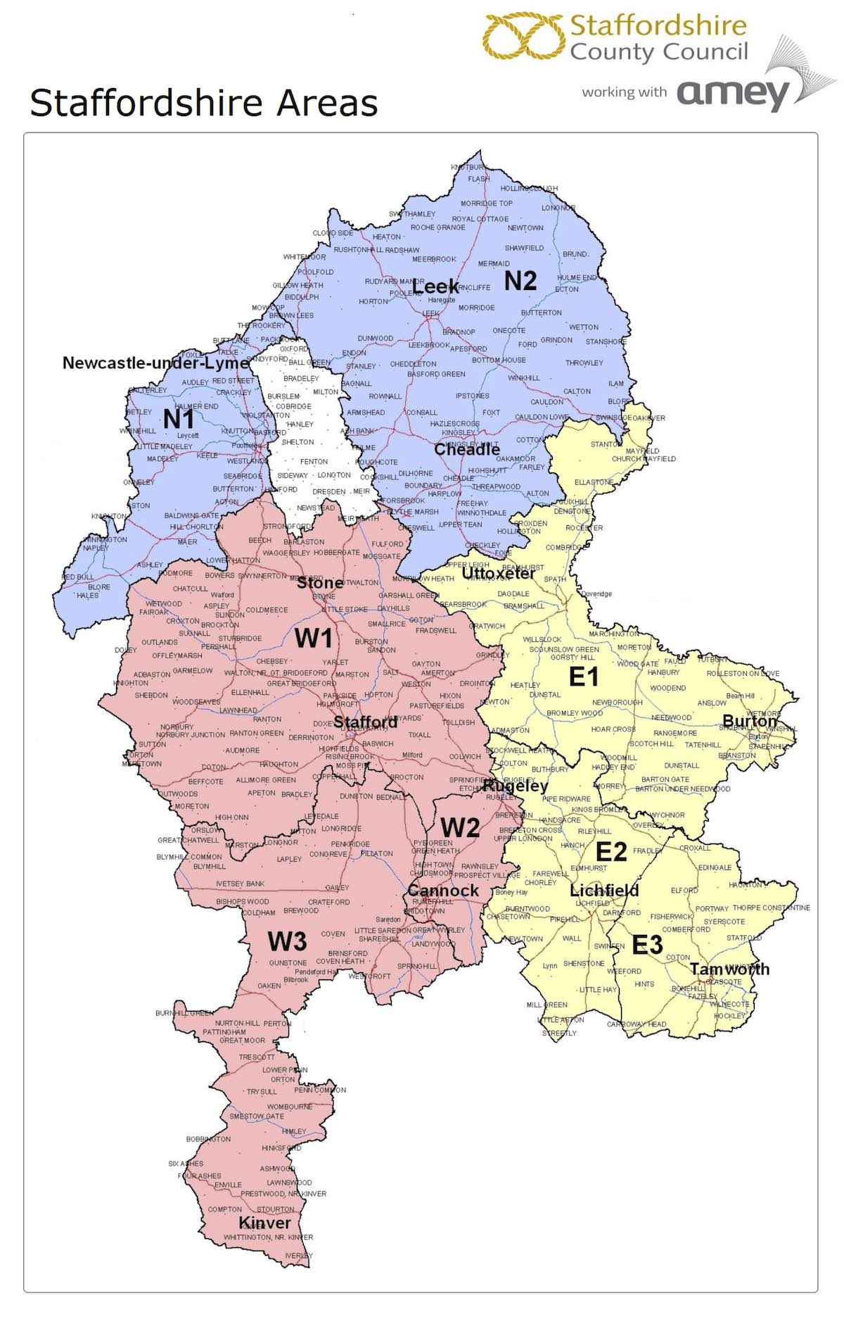 FREE Staffordshire Maps: Printable PDFs for Walking & Exploring