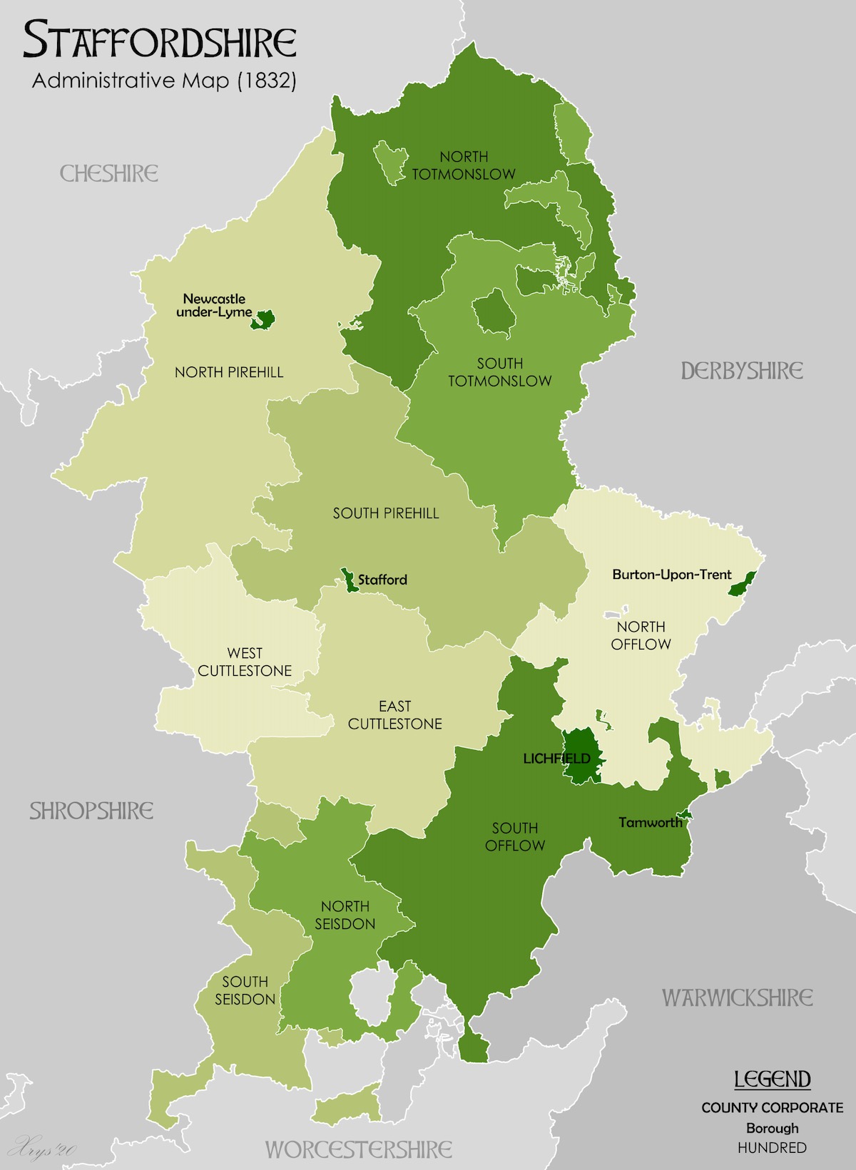 FREE Staffordshire Maps: Printable PDFs for Walking & Exploring
