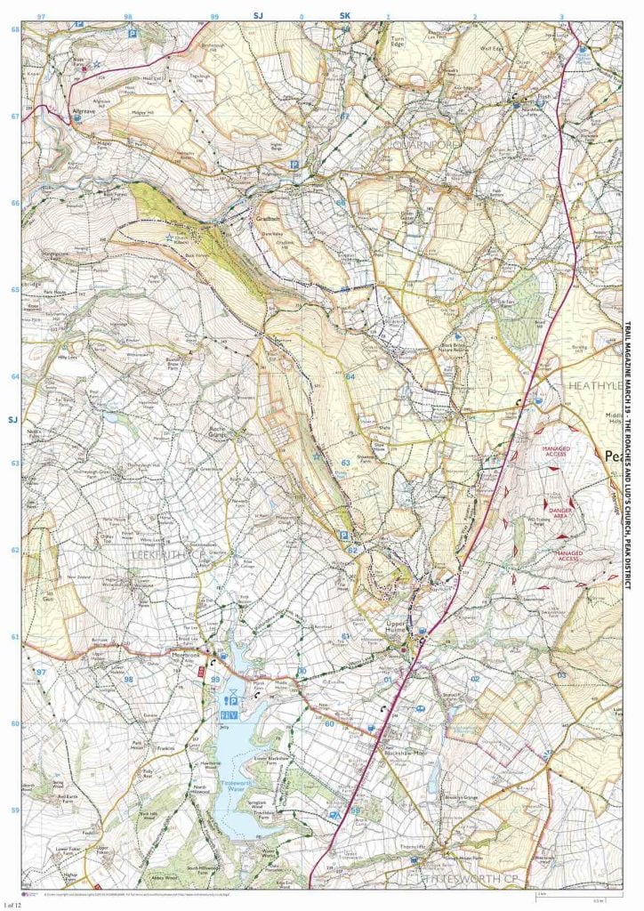 15 Peak District Maps: Guides, Best Routes & Interactive Trails (Free PDFs)